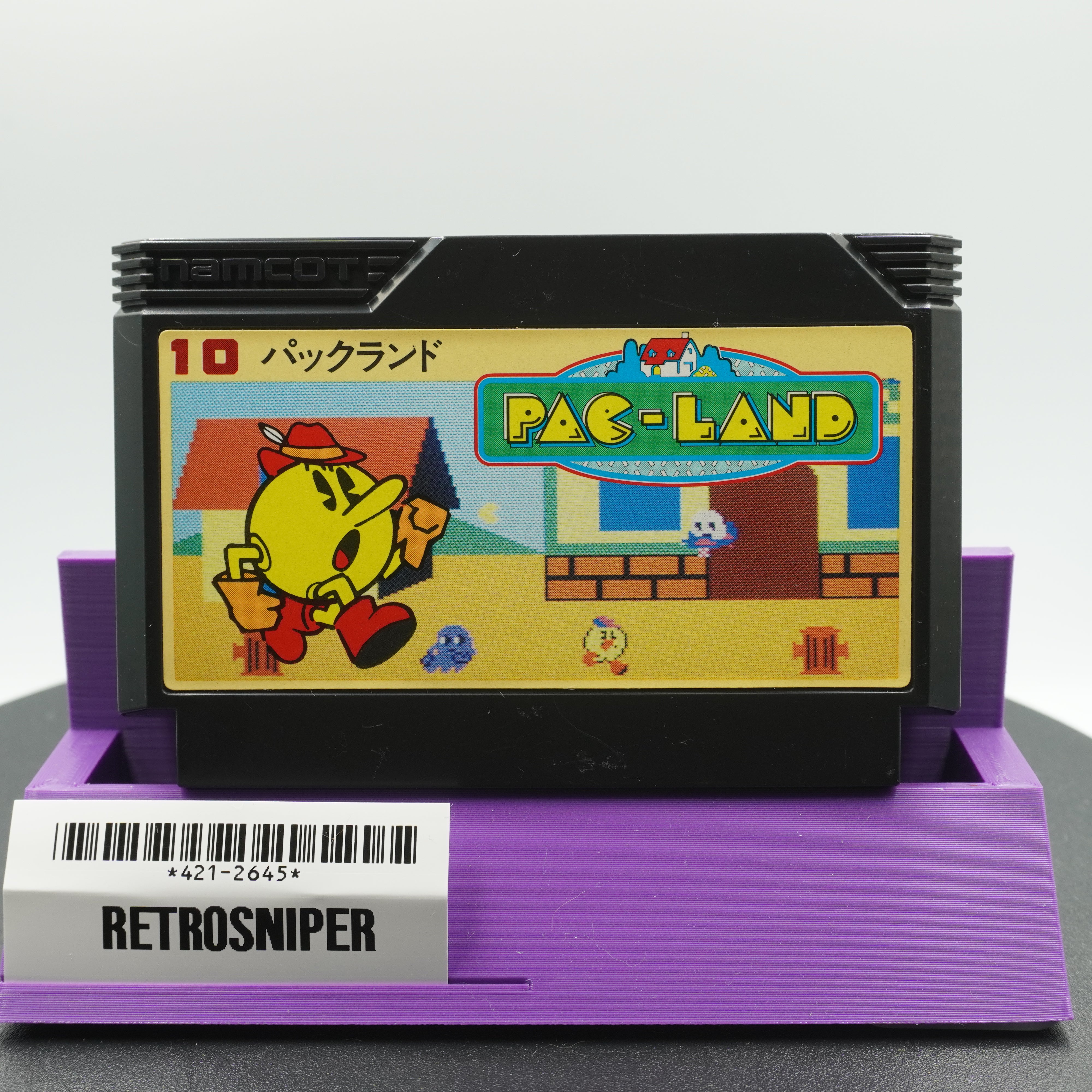 Pac-Land (421-2645) Famicom - 1984 Japan – RetroSniper.com